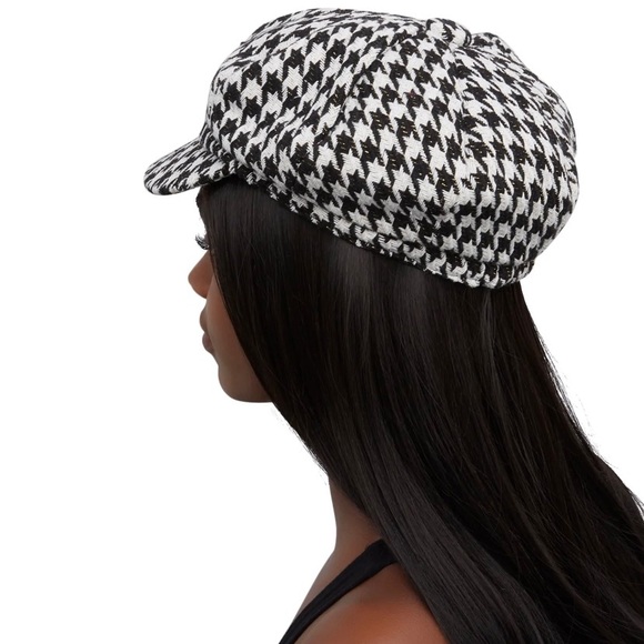 Accessories | Cabbie Houndstooth Hat | Poshmark
